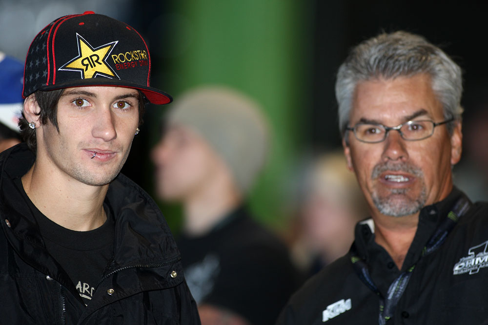 Josh and Donnie Hansen - Vital MX Pit Bits: Phoenix 2009 - Motocross ...