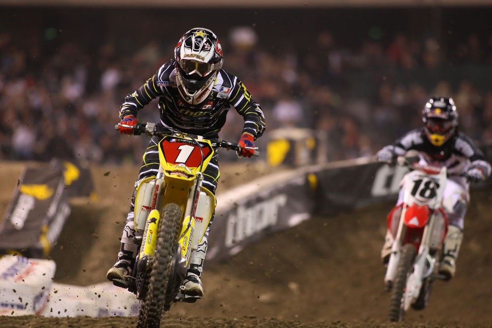 Chad Reed and Davi Millsaps - Monster Energy Supercross: Anaheim 2 ...