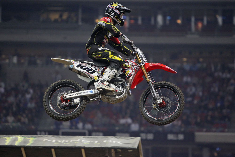Josh Hansen - Monster Energy Supercross: Houston 2009 - Motocross ...