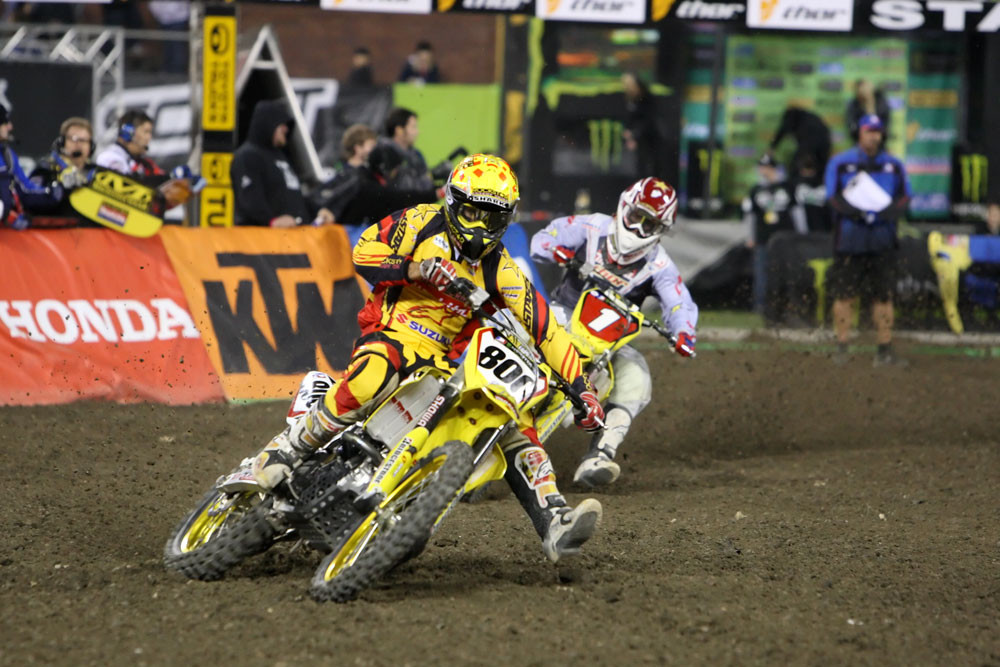 Mike Alessi and Chad Reed - Monster Energy Supercross: San Francisco ...