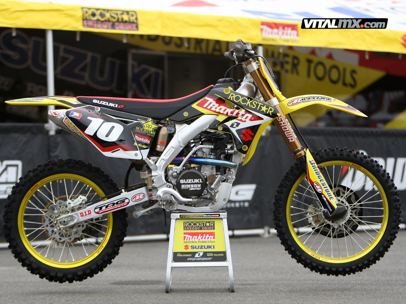 Ryan Dungey's Rockstar Makita Suzuki - The Big Picture: Bring on '09 ...