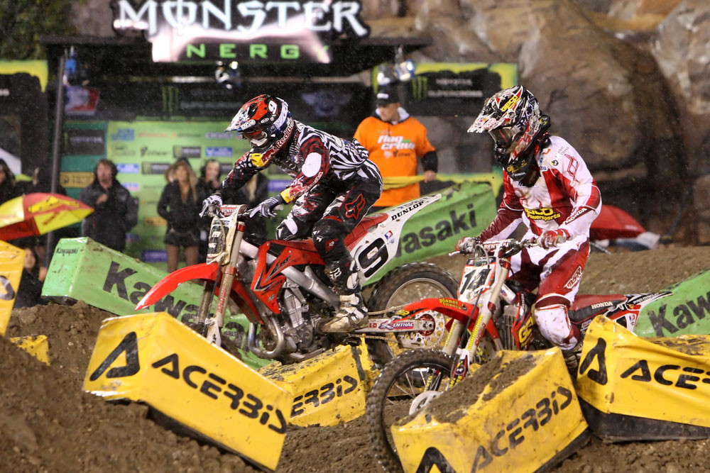 Ivan Tedesco and Kevin Windham - Monster Energy Supercross: Anaheim 3 ...
