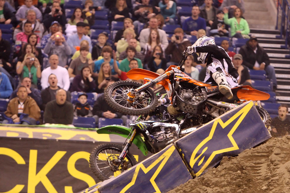 Austin Stroupe and Martin Davalos - Monster Energy Supercross ...