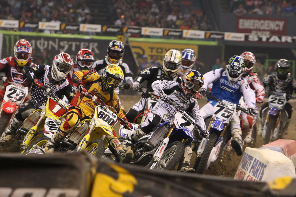Supercross main event - Monster Energy Supercross: New Orleans 2009 ...