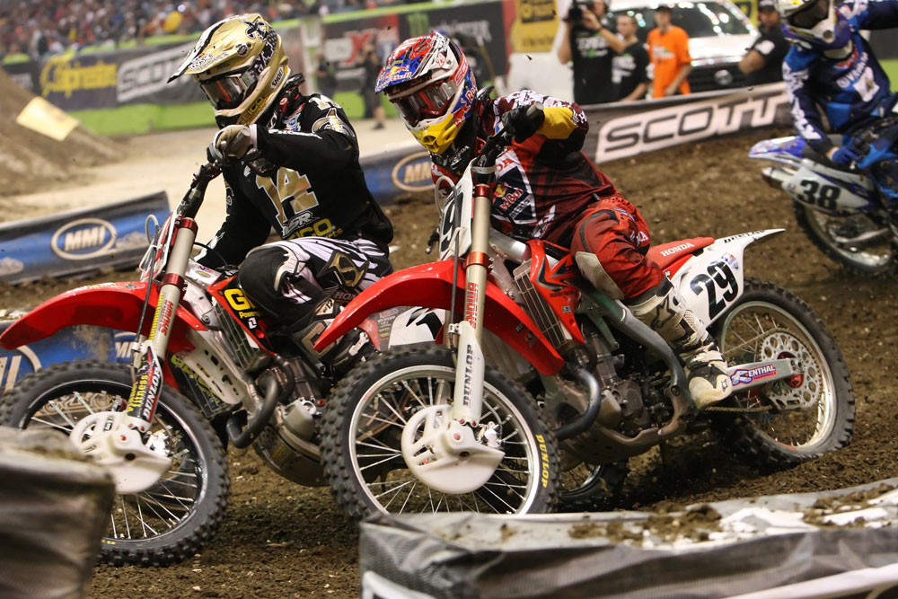 Kevin Windham and Chad Reed - Monster Energy Supercross: New Orleans ...