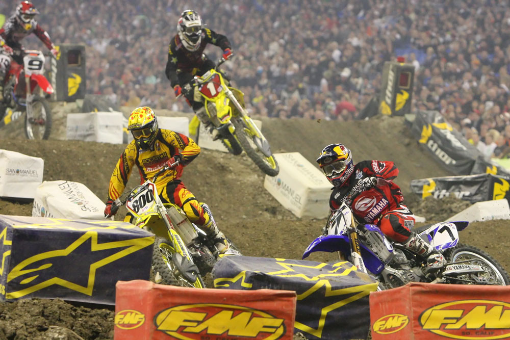 Mike Alessi, James Stewart, and Chad Reed - Monster Energy Supercross ...