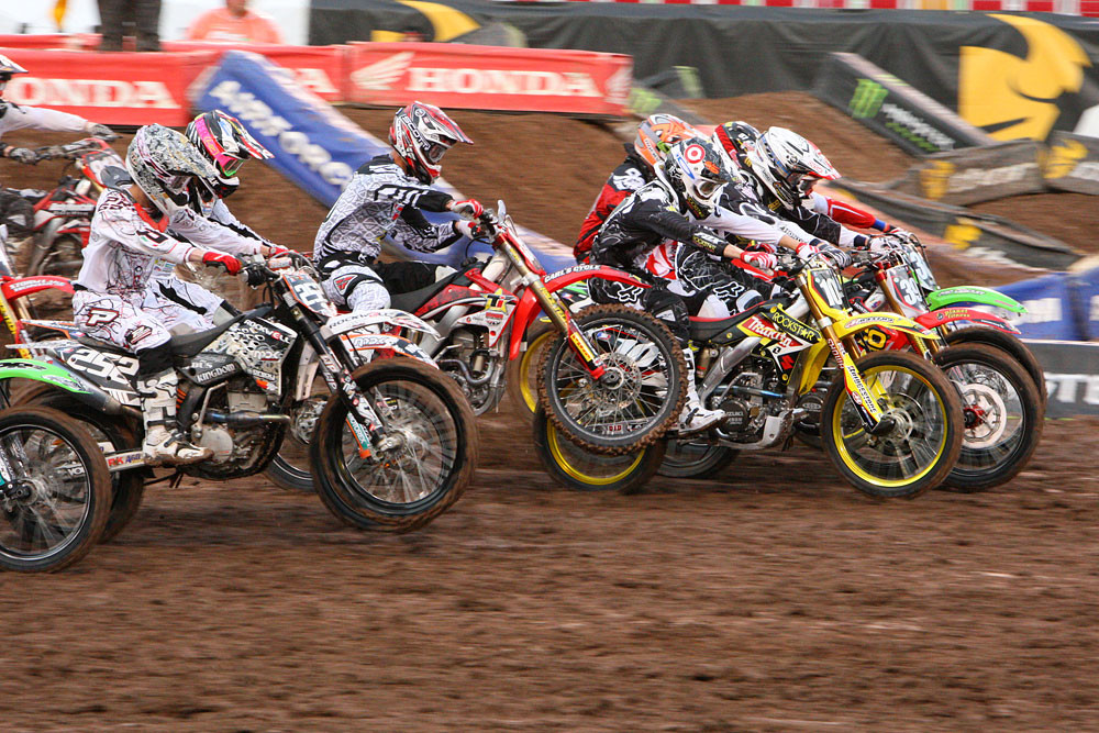 Lites heat race two start - Monster Energy Supercross: Salt Lake City ...