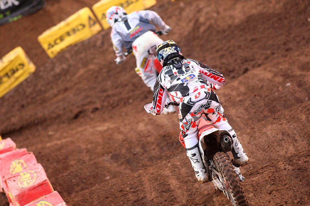 Chad Reed and Davi Millsaps - Monster Energy Supercross: Salt Lake City ...