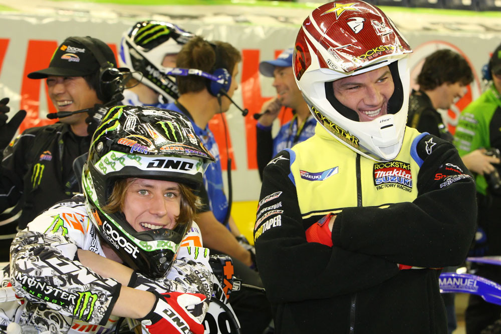 Jason Lawrence and Chad Reed - 2009 Best of Supercross - Motocross ...