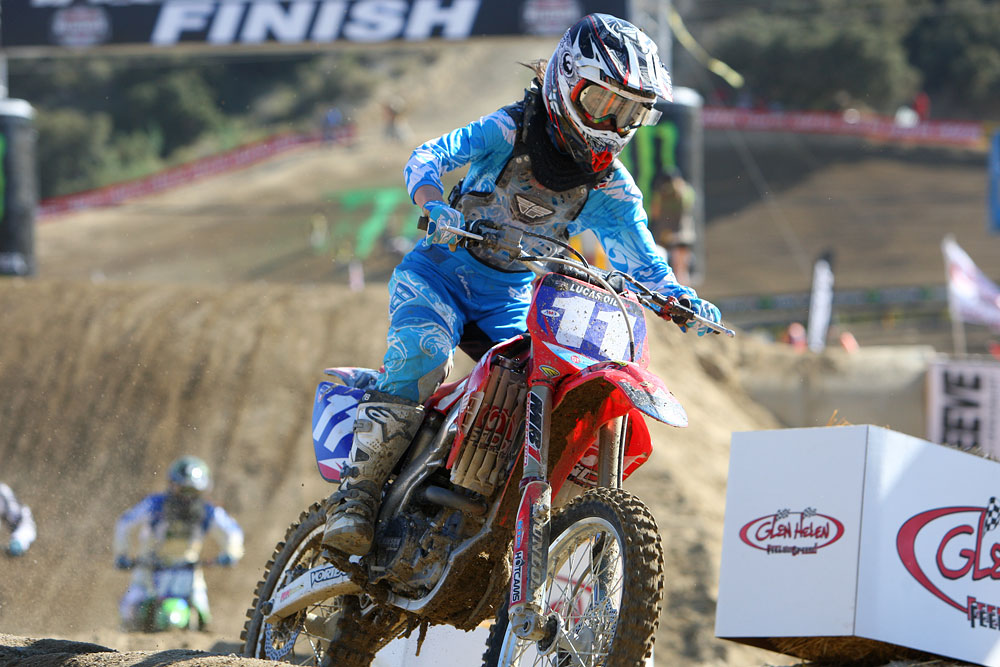 April Zastrow - Glen Helen: Lucas Oil AMA Women's Motocross ...