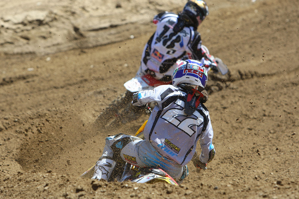 Davi Millsaps and Chad Reed - Glen Helen: Lucas Oil AMA Pro Motocross ...