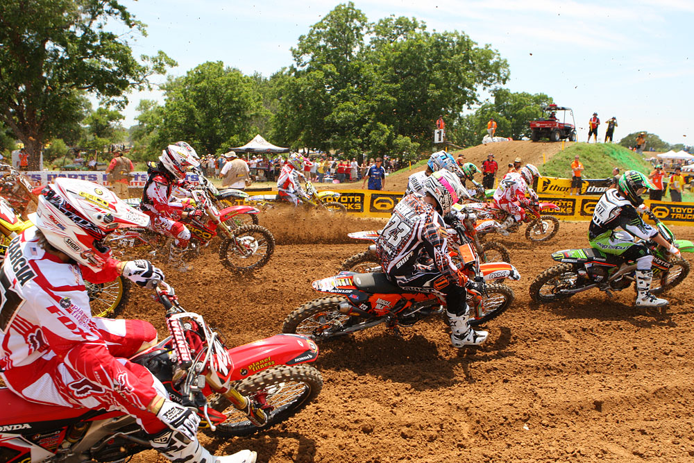 250s, deeper in the pack - Lucas Oil AMA Pro Motocross Championship ...