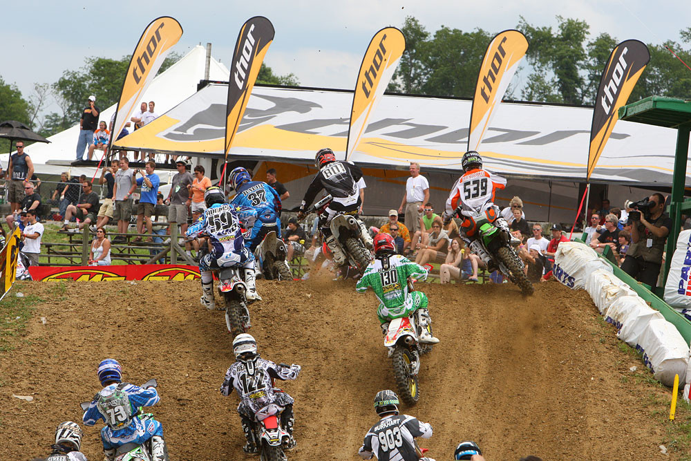 450s, in the pack - Lucas Oil AMA Pro Motocross Championship: High ...