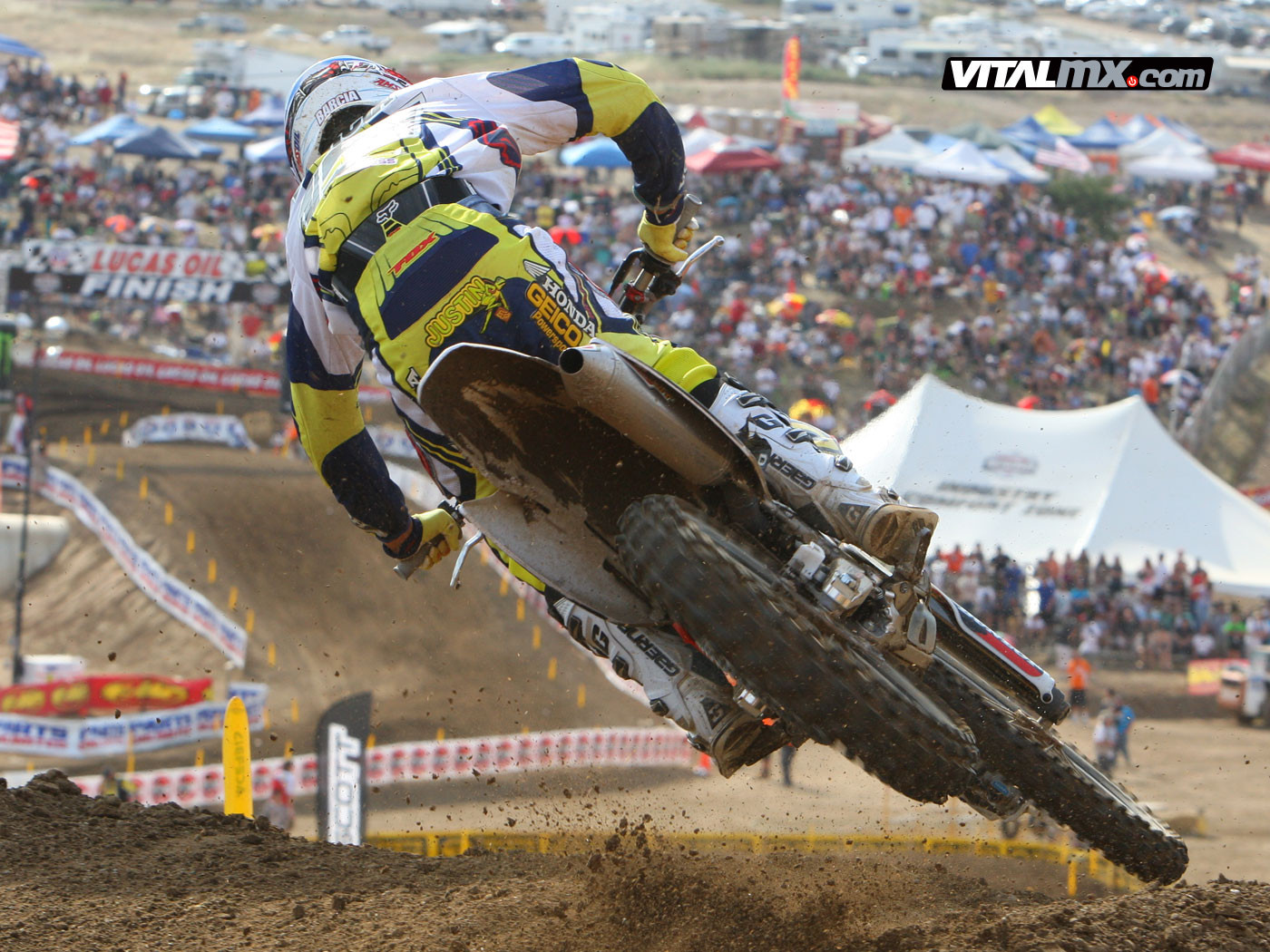 Justin Barcia - The Big Picture: Pre-Mix - Motocross Pictures - Vital MX