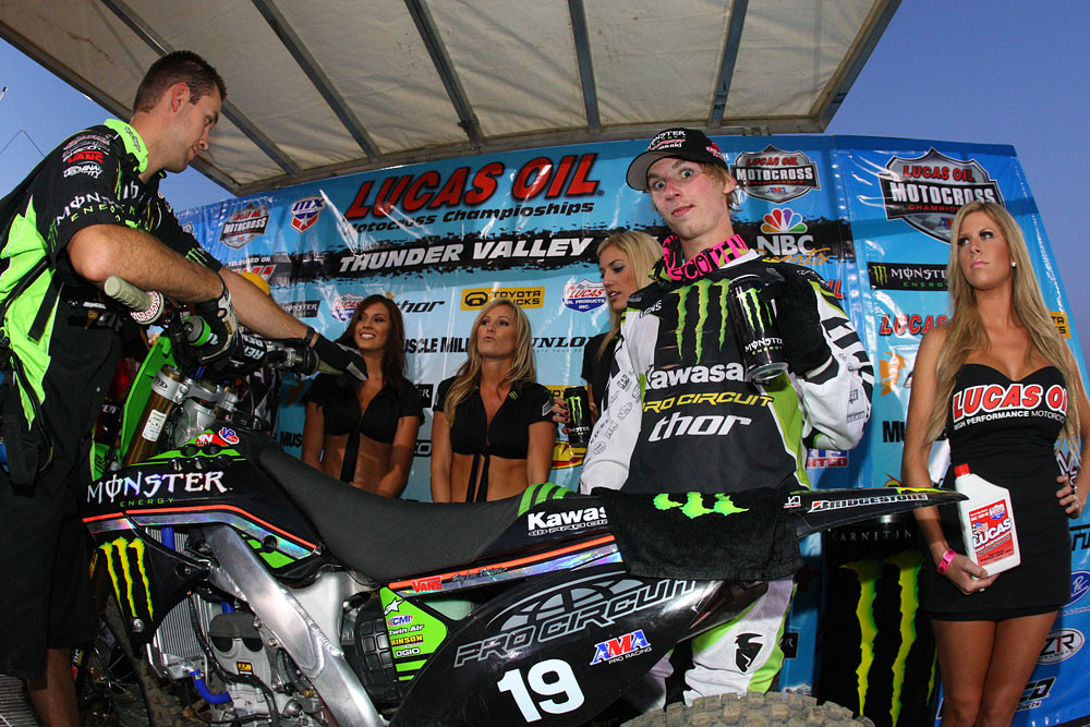 Jake Weimer - Lucas Oil AMA Pro Motocross Championship: Lakewood ...