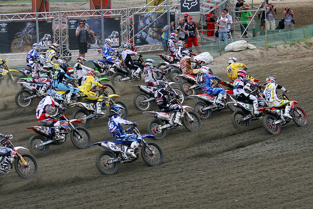MX1 moto two start - Motocross World Championship: Sweden - Motocross ...