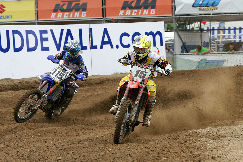 Julien Bill and Carlos Campano - Motocross World Championship: Sweden ...