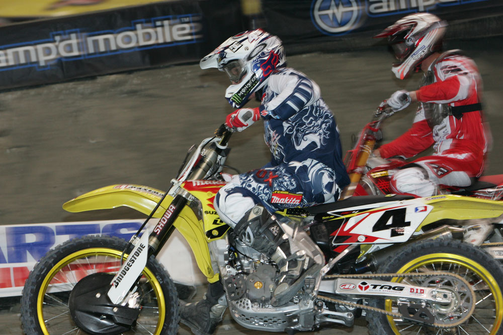 Ricky Carmichael - 2006 Vancouver Supercross Saturday Pit Bits ...