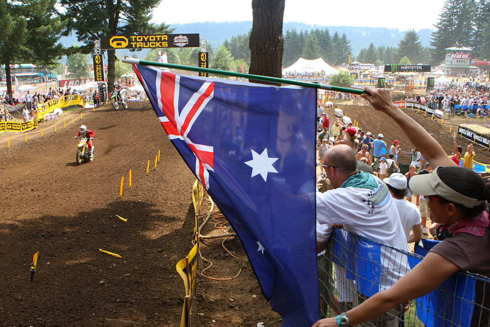 Aussie fans - Lucas Oil AMA Pro Motocross Championship: Washougal ...