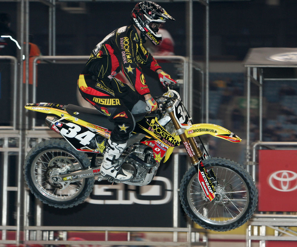 Troy Adams - 2006 Vancouver Supercross Saturday Pit Bits - Motocross ...