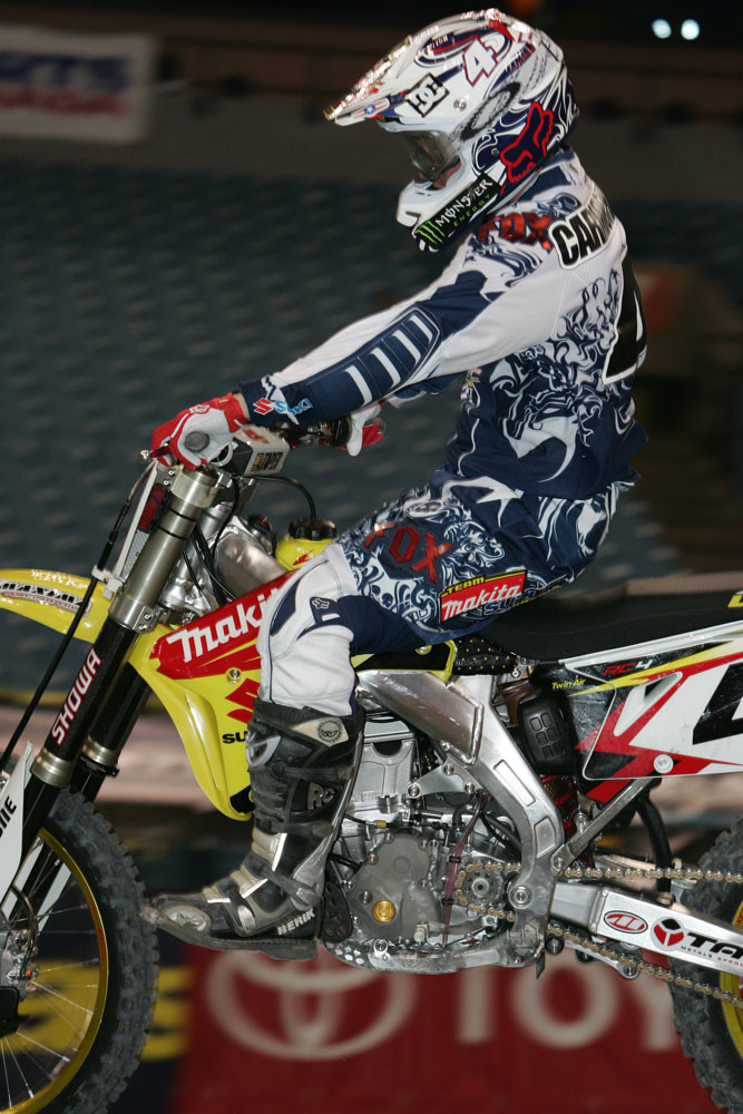Ricky Carmichael - 2006 Vancouver Supercross Saturday Pit Bits ...