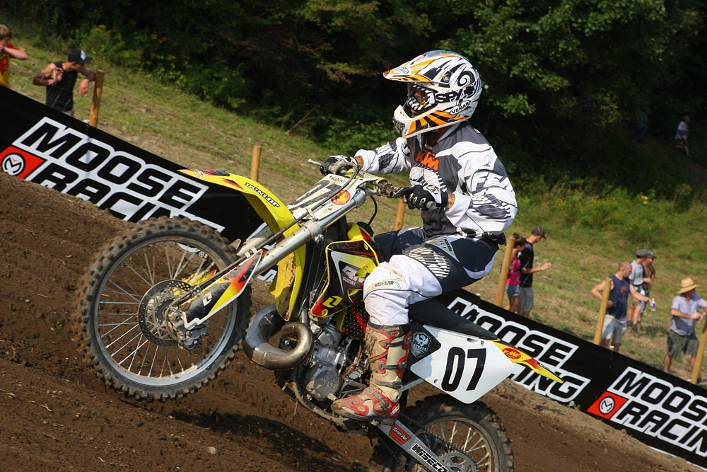 Danny LaPorte - Lucas Oil AMA Pro Motocross Championship: Unadilla (in color) - Motocross ...