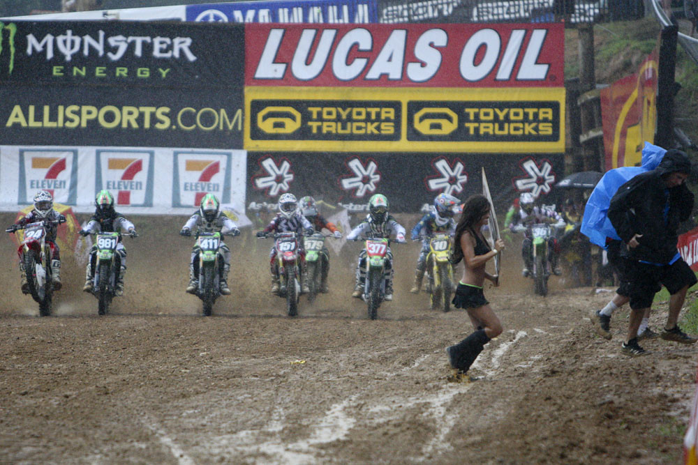Whoops. 250 moto two start.1 - Lucas Oil AMA Pro Motocross Championship ...