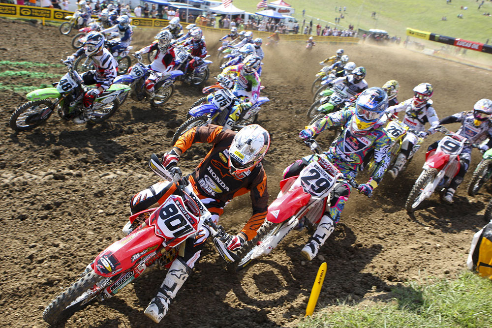 450 moto one start - Lucas Oil AMA Pro Motocross Championship: Steel ...