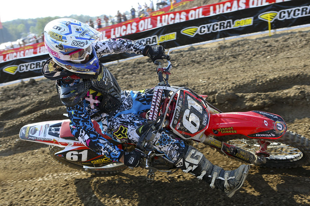 Blake Wharton - Lucas Oil AMA Pro Motocross Championship: Steel City ...