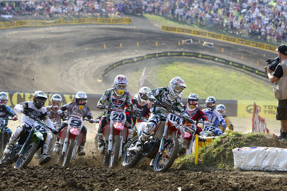 450 moto two start - Lucas Oil AMA Pro Motocross Championship: Steel ...