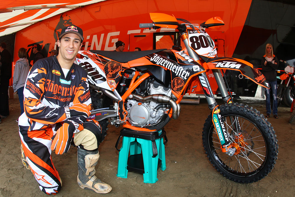 Mike Alessi and the KTM 350 SX-F - KTM Ride Day - Motocross Pictures ...