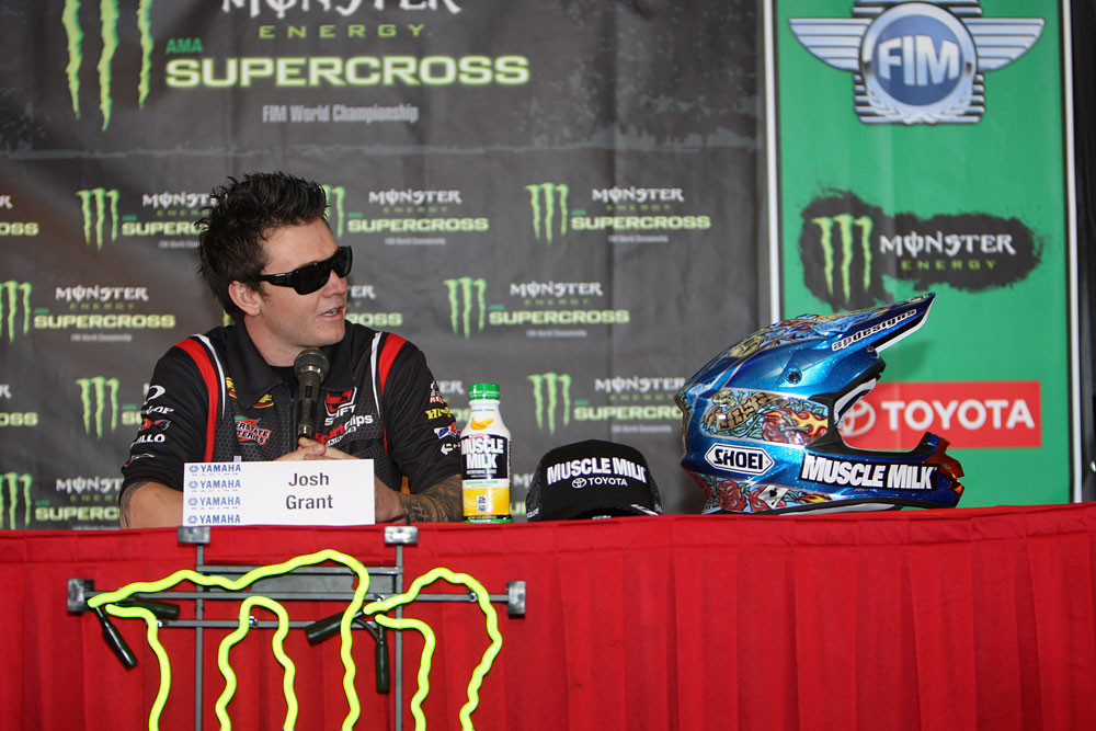 Josh Grant - Anaheim 1 Press Day - Motocross Pictures - Vital MX