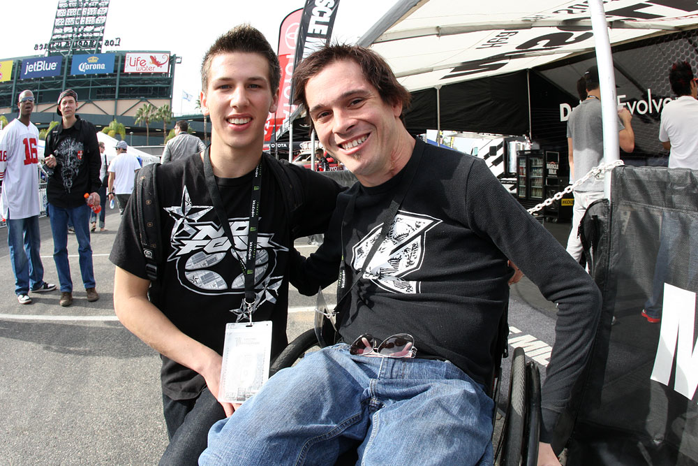 Blake Hamilton and James Marshall - Pit Bits: Anaheim 1 - Motocross ...