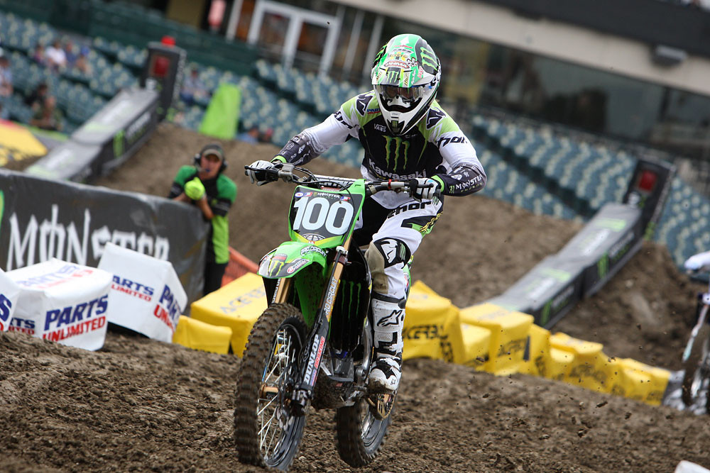 Josh Hansen - Pit Bits: Anaheim 1 - Motocross Pictures - Vital MX