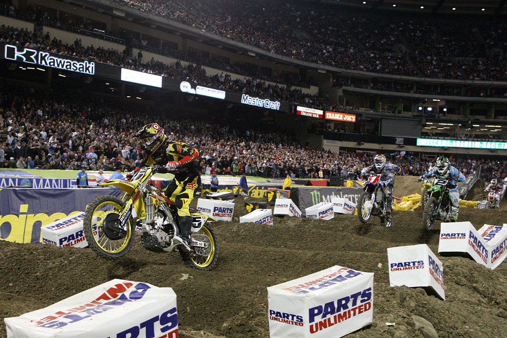 Ryan Dungey, James Stewart and Ryan Villopoto - Anaheim 1 Race Gallery ...