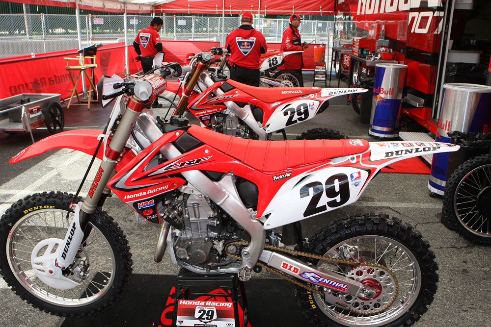 Honda Red Bull Racing - Vital MX Pit Bits: Anaheim 2 2010 - Motocross ...