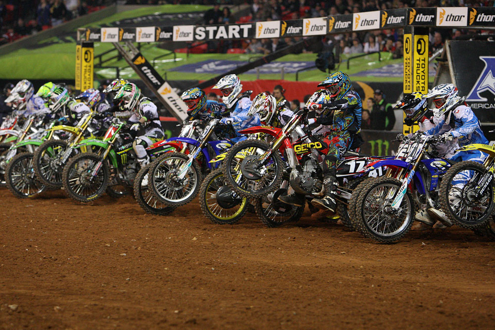 Supercross Lites main event start - Photo Blast: Atlanta 2010 ...