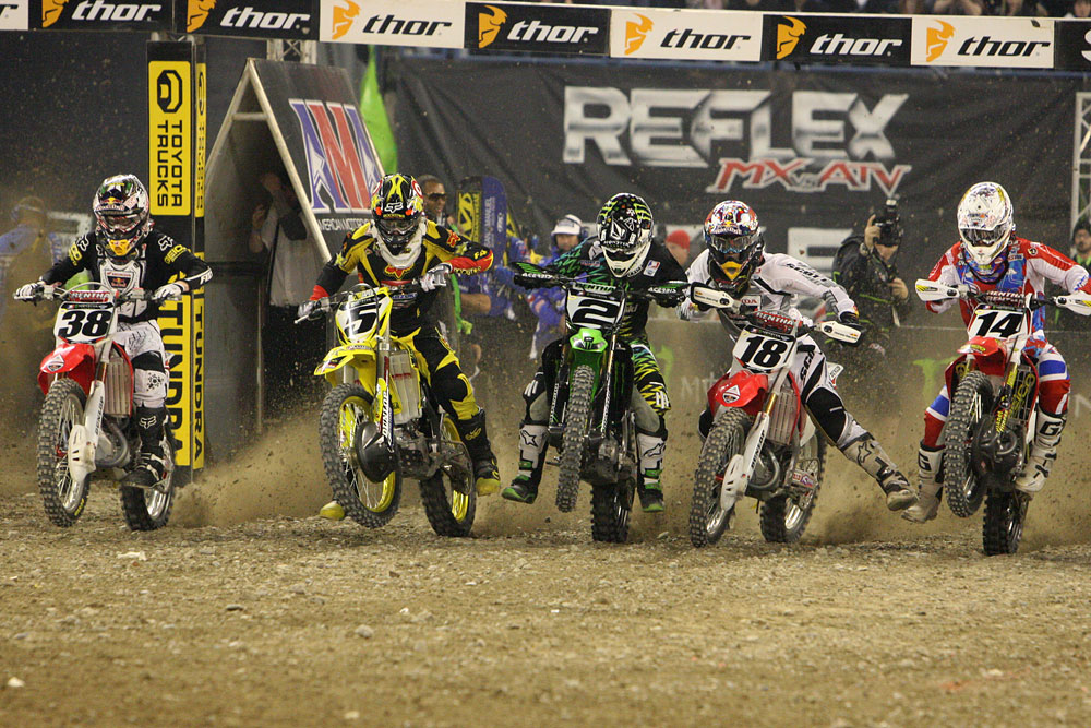 Supercross main event start - Photo Blast: Toronto Supercross 2010 ...