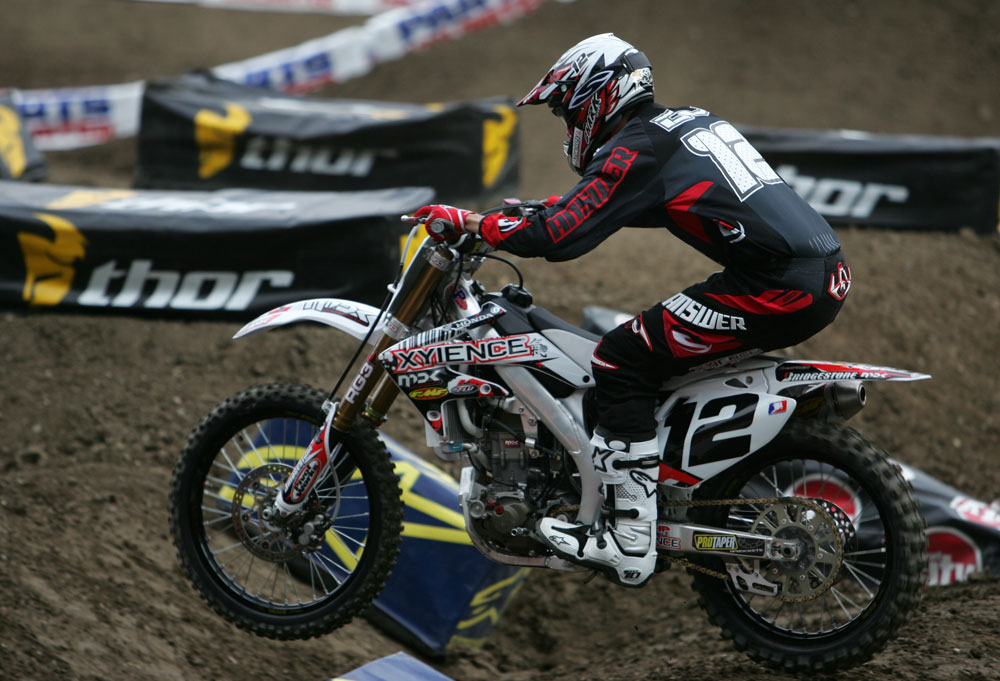 David Vuillemin - 2007 Anaheim 1 Press Day - Motocross Pictures - Vital MX