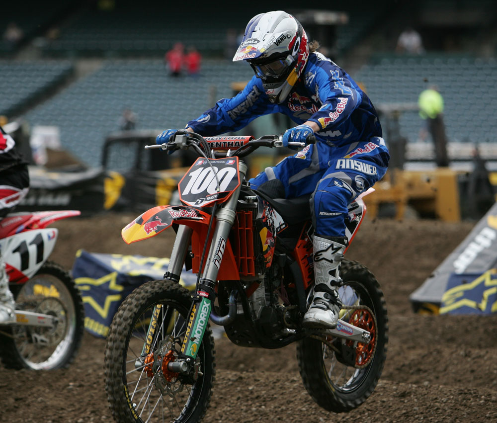 Josh Hansen - 2007 Anaheim 1 Press Day - Motocross Pictures - Vital MX