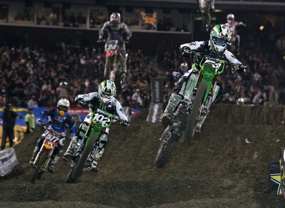 Ryan Villopoto, Chris Gosselaar, Martin Davalos, et al. - 2007 Amp'd ...