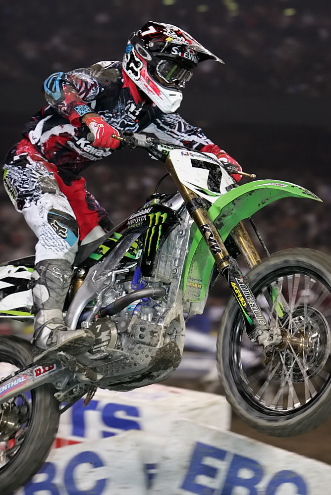 James Stewart - 2007 Amp'd Mobile Supercross: San Francisco - Motocross ...