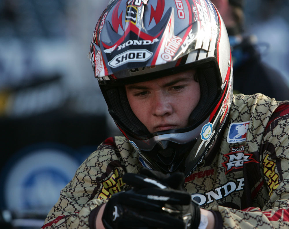 Josh Grant - 2007 Anaheim 3 Pit Bits - Motocross Pictures - Vital MX