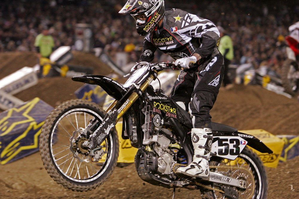 Tyler Evans - 2007 Amp'd Mobile Supercross: Anaheim 3 - Motocross ...
