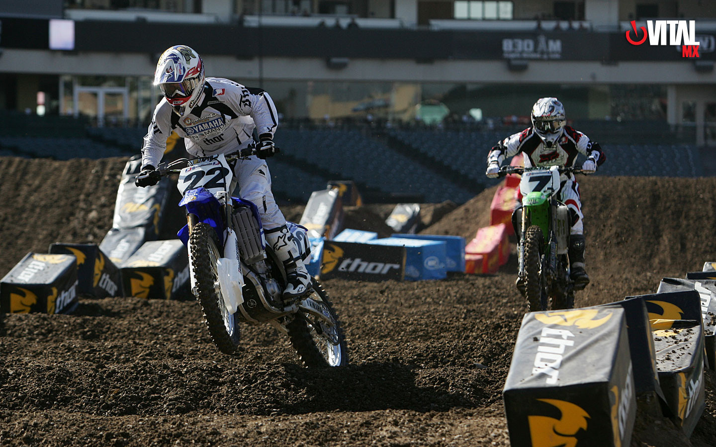 Chad Reed and James Stewart 1440 x 900 - 2007 The Big Picture: Anaheim ...