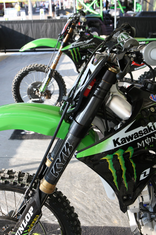 Forks - Vital MX Pit Bits: High Point 2010 - Motocross Pictures - Vital MX