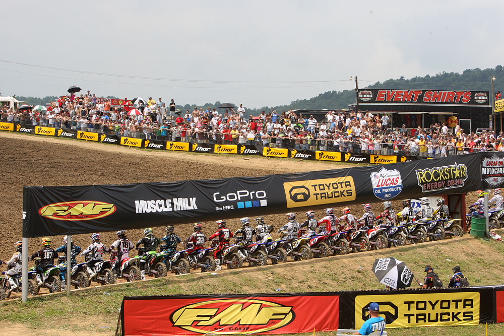 High Point 450 Moto 1 Start - Photo Blast: High Point 2010 - Motocross ...