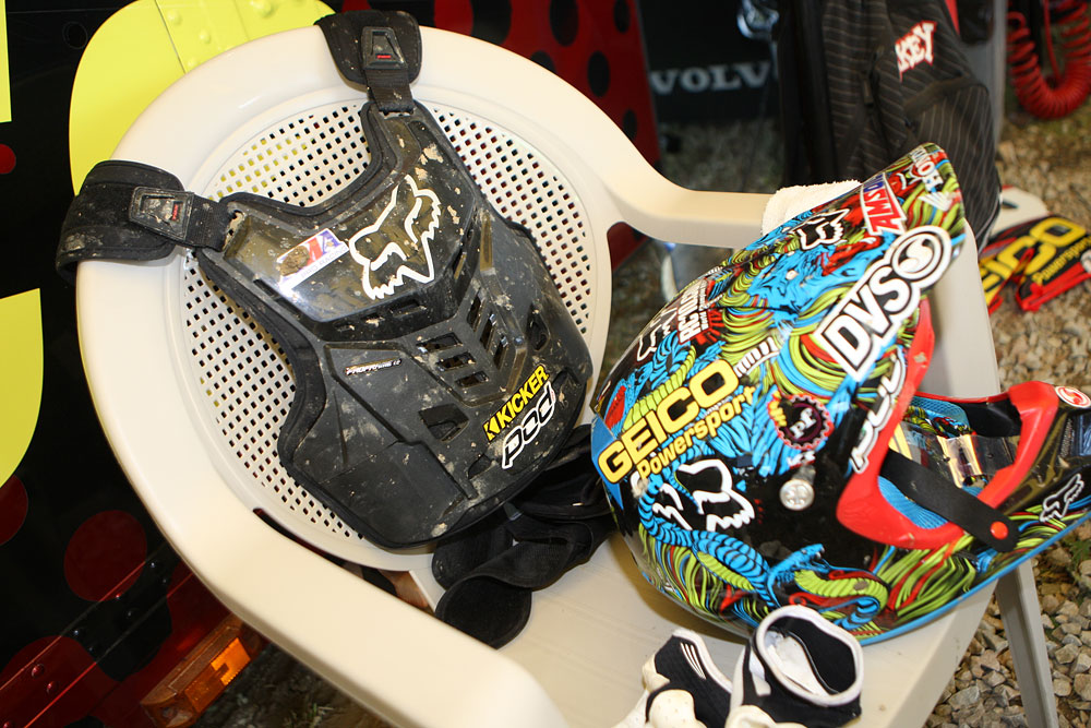 Fox chest protector - Vital MX Pit Bits: High Point 2010 - Motocross ...