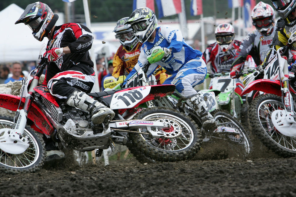 Davi scores another holeshot - AMA Binghamton '06 - Motocross Pictures ...