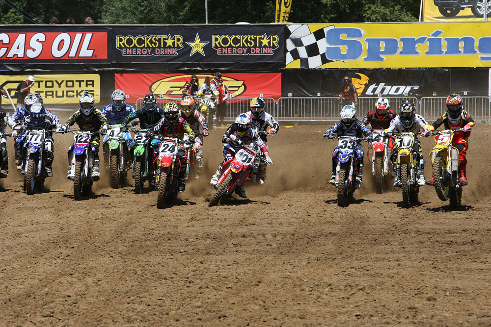 Millville 2010 moto one start - Photo Blast: Millville 2010 - Motocross ...